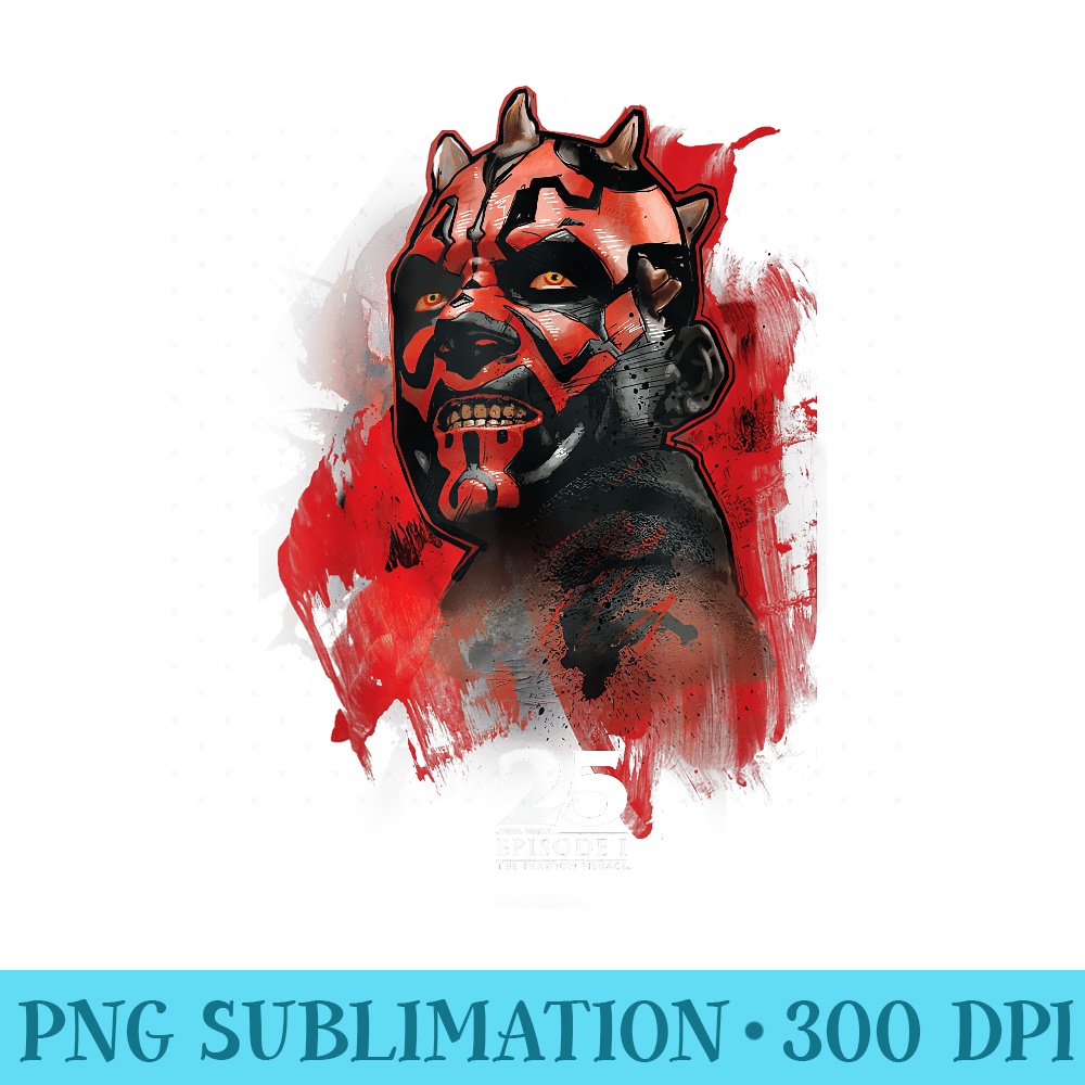 Star Wars Episode I 25th Anniversary Darth Maul Sith Rage - | Inspire ...