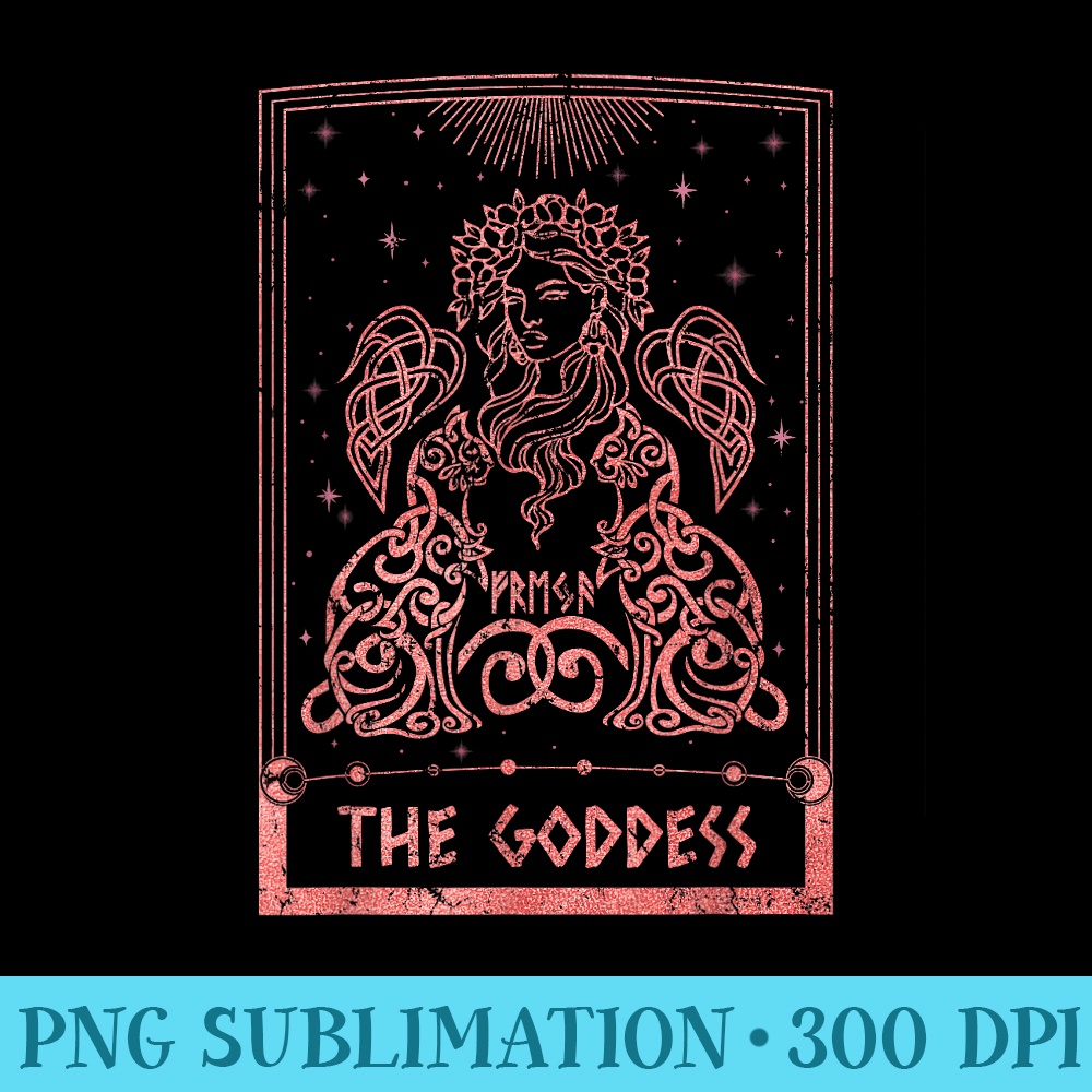 Freya Goddess Freyja Viking Queen Pagan Tarot Card Vintage - | Inspire ...