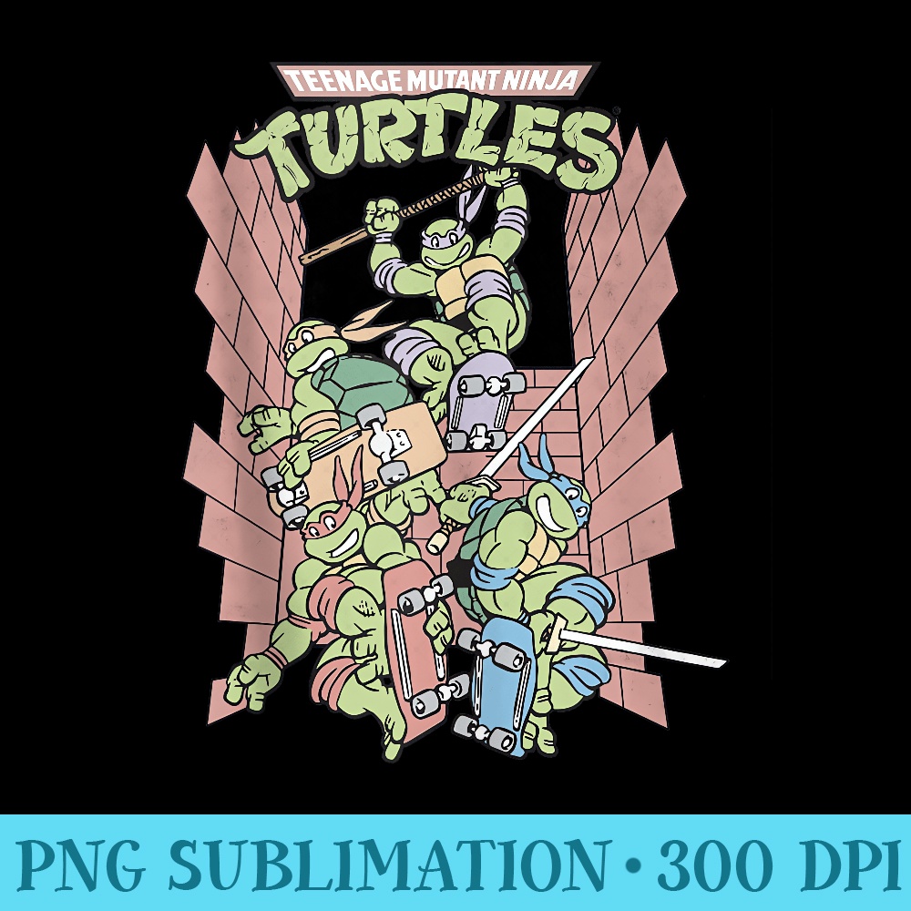Nickelodeon nage Mutant Ninja Turtles Action Shot - Printabl | Inspire ...