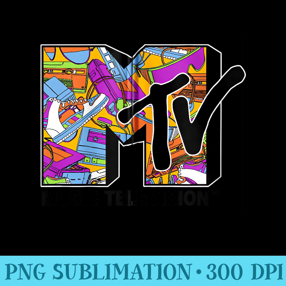 MTV Retro 90s Collectibles Logo - PNG Picture Download | Inspire Uplift
