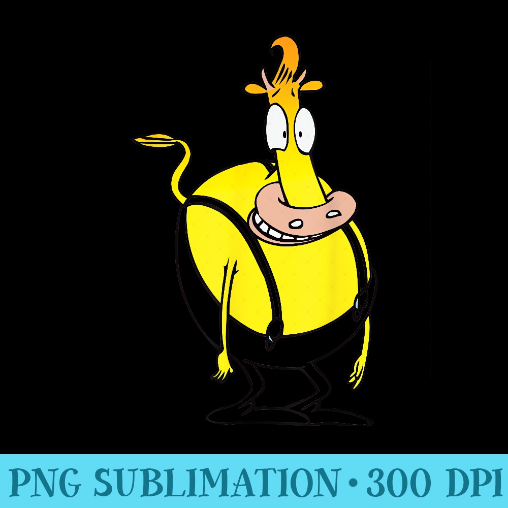 Nickelodeon Rockos Modern Life Character Heffer Wolfe - PNG | Inspire ...