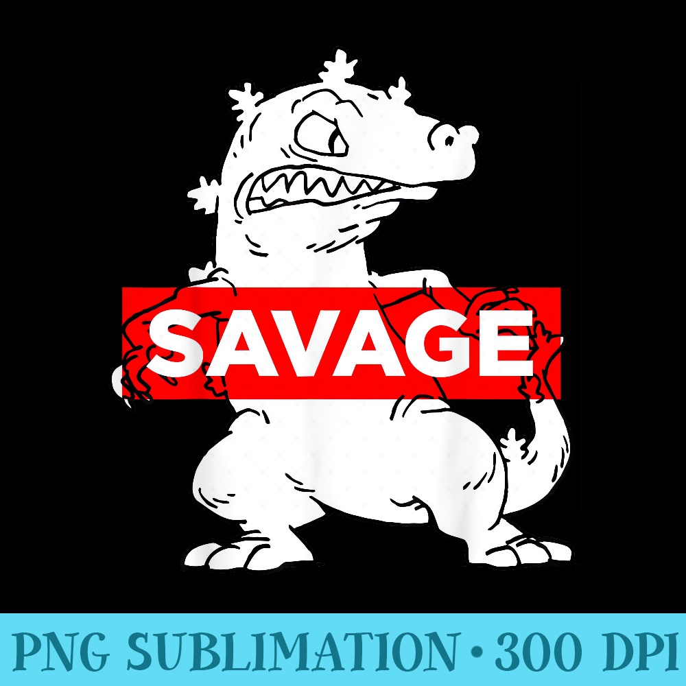 Nickelodeon Reptar Savage Graphic T - PNG Image Library Down | Inspire ...