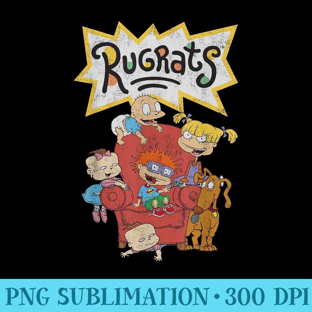Nickelodeon Rugrats Character Chair Portrait T - Sublimation | Inspire ...