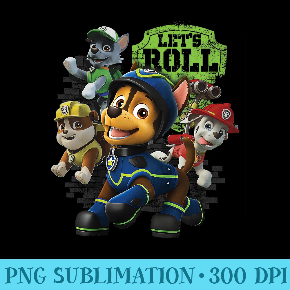 Nickelodeon Lets Roll Paw Patrol Group T - High Resolution P | Inspire ...