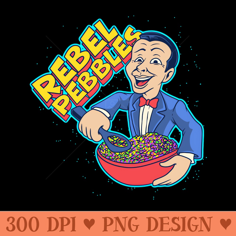 Rebel Pebbles - High Resolution PNG Artwork | Inspire Uplift