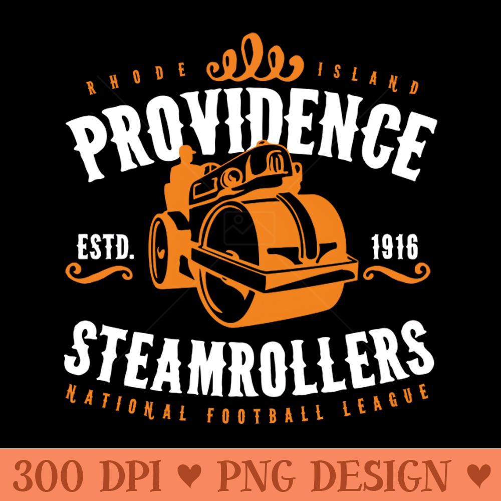 Providence Steamrollers - High Resolution PNG Design | Inspire Uplift