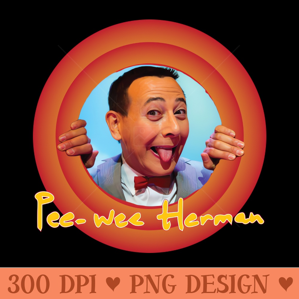 The PeeWee Herman - Download Transparent Graphic | Inspire Uplift