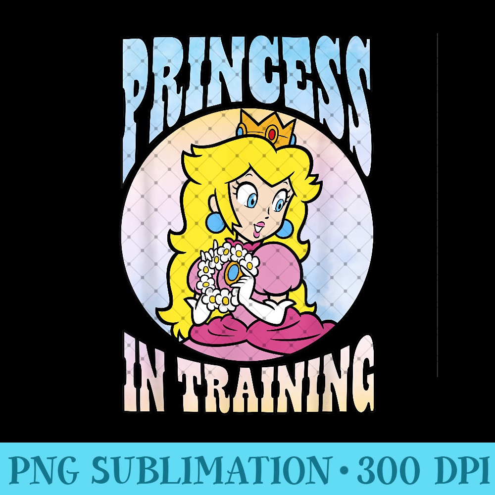 Nintendo Super Mario Princess In Training Graphic T- - High | Inspire ...