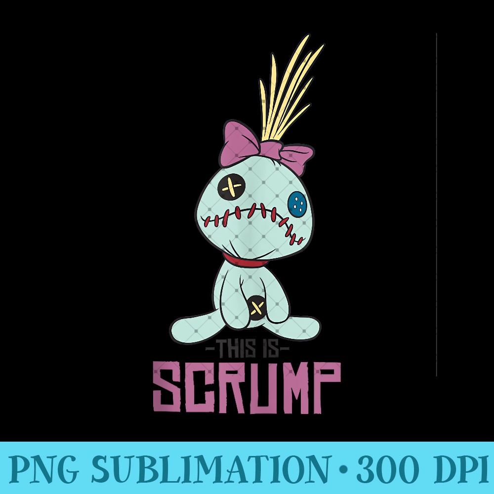 Disney Lilo & Stitch This Is Scrump - PNG Templates | Inspire Uplift