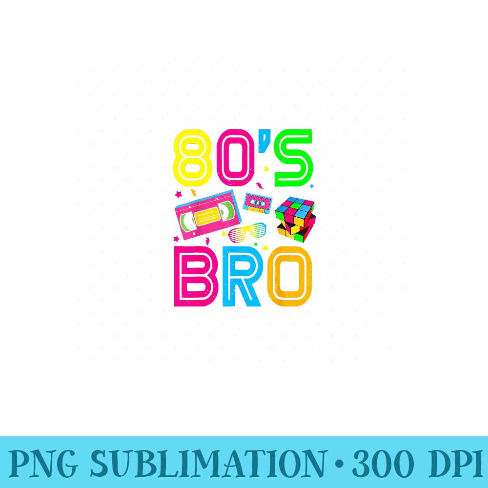 80s Bro 1980s Fashion 80 Theme Party Outfit Eighties - PNG G | Inspire ...