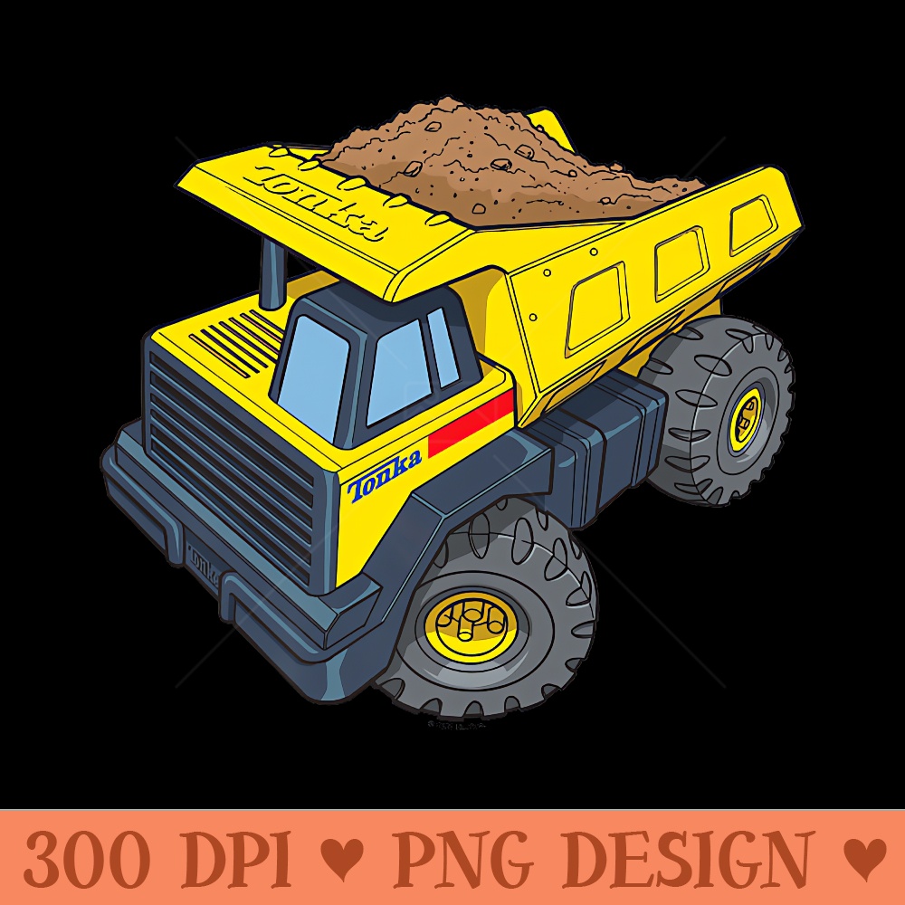 Tonka Construction Truck Amazing Loader Logo Premium - PNG T | Inspire ...