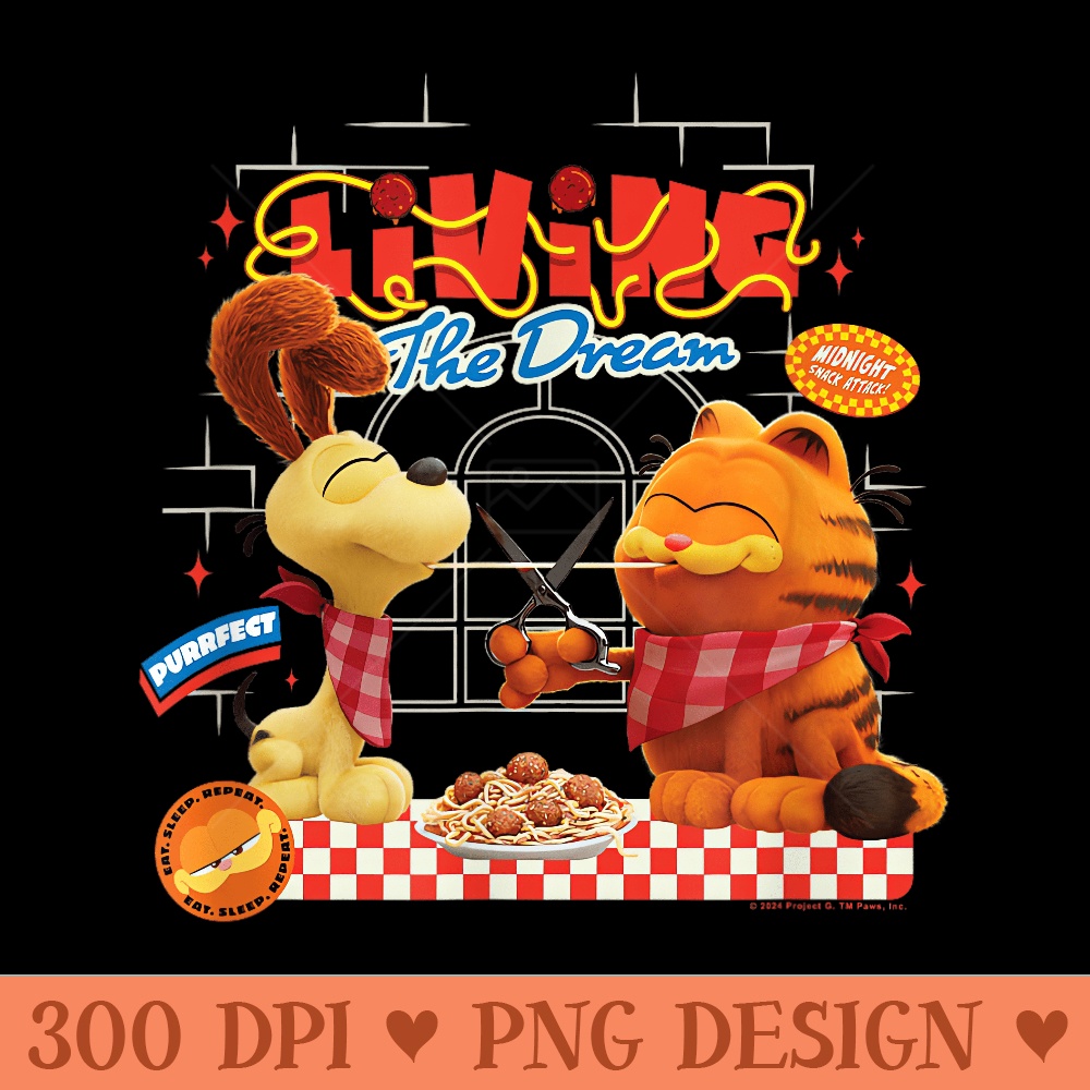 The Garfield Movie Living The Dream Garfield Odie Pasta - PN | Inspire ...