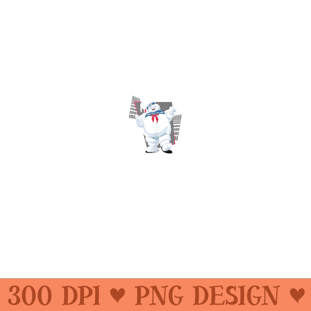 Ghostbusters Veco Stay Puft - Ready To Print PNG Designs | Inspire Uplift