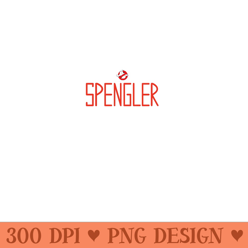 Ghostbusters Spengler Name Logo - PNG design assets | Inspire Uplift