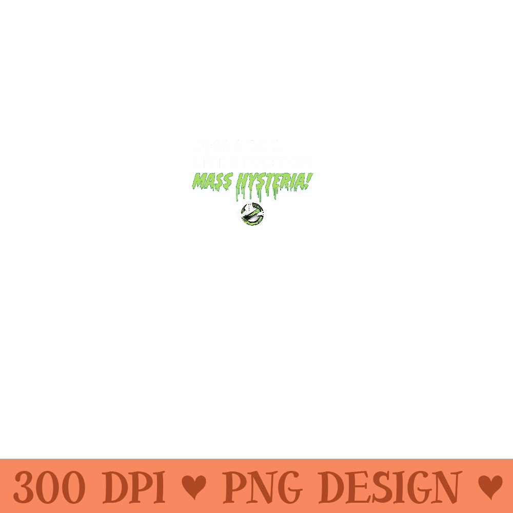 Ghostbusters Mass Hysteria - PNG design assets | Inspire Uplift
