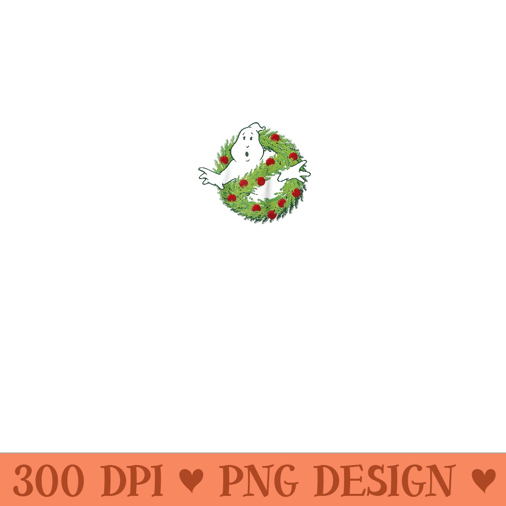 Ghostbusters Classic Logo Christmas Wreath Raglan Baseball - | Inspire ...