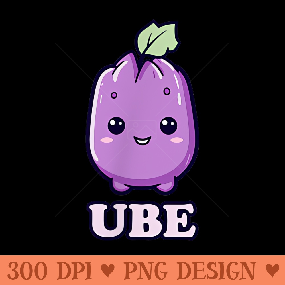 Ube Kawaii, Funny Ube - PNG Clipart | Inspire Uplift