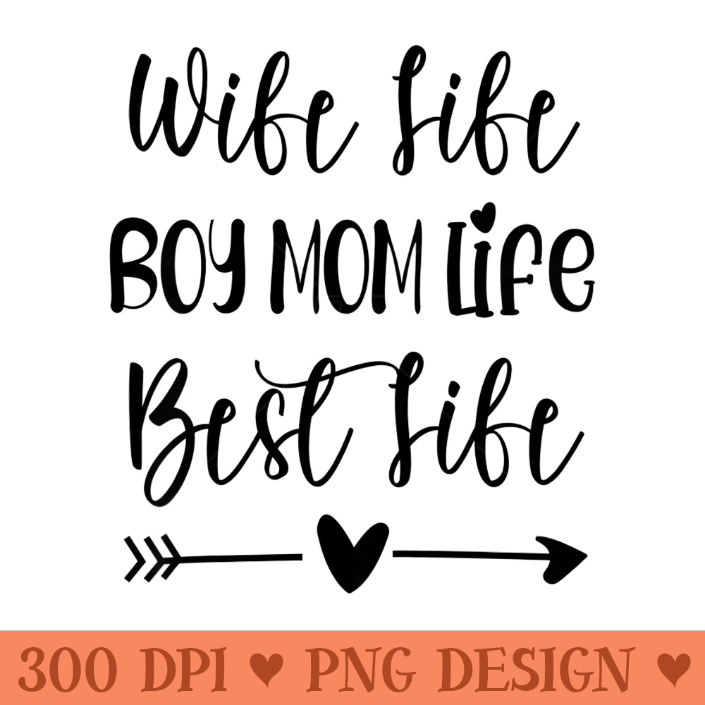s Wife Life Mom Life Best Life T , Mama Moms Life Premium - | Inspire ...