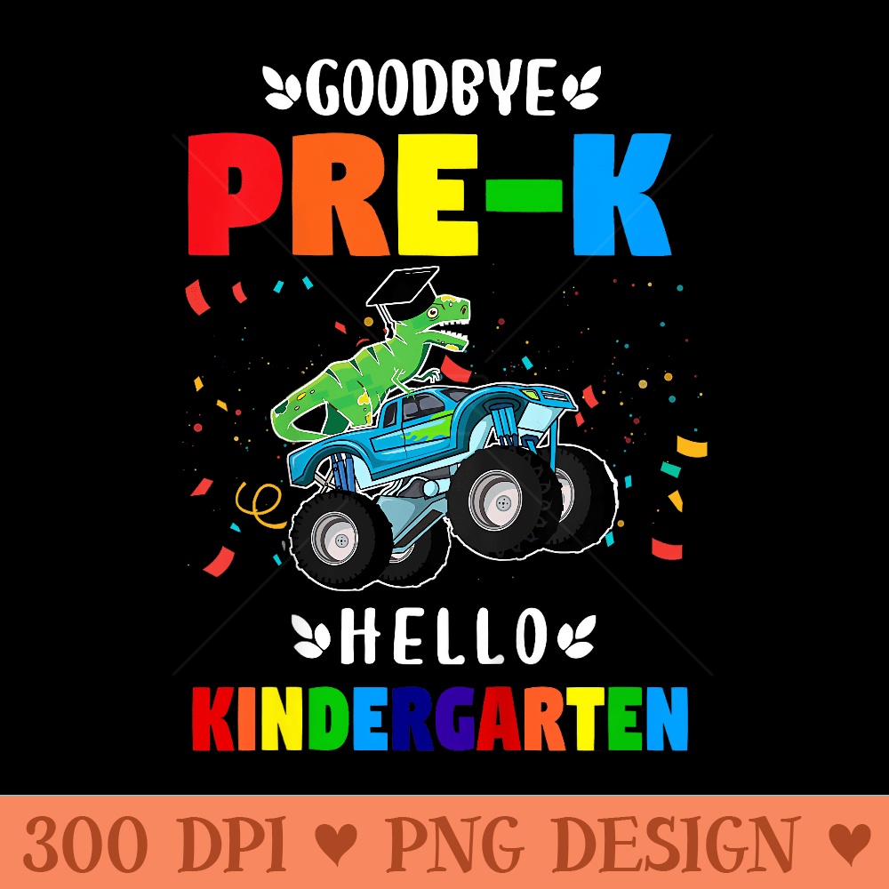 Goodbye PreK Hello Kindergarten Graduation - Vector PNG Clip | Inspire ...