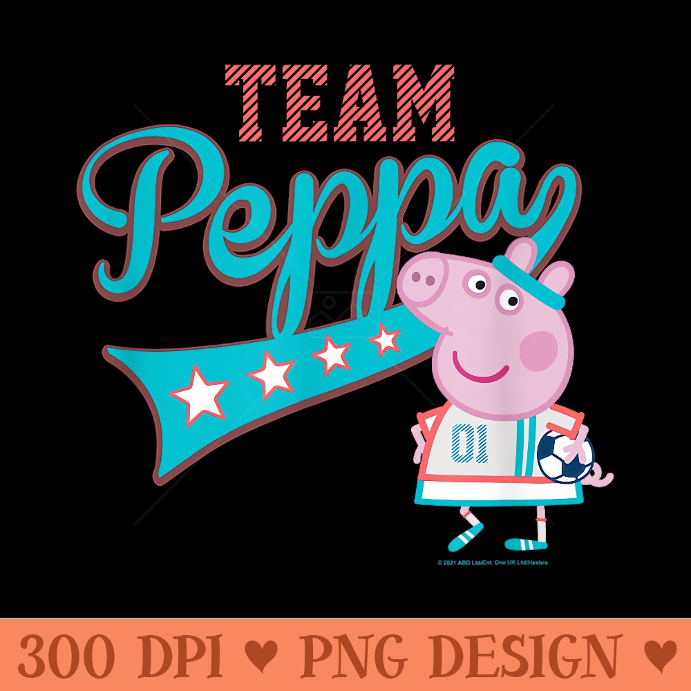 Peppa Pig Team Peppa Summer Games - Printable PNG Graphics | Inspire Uplift
