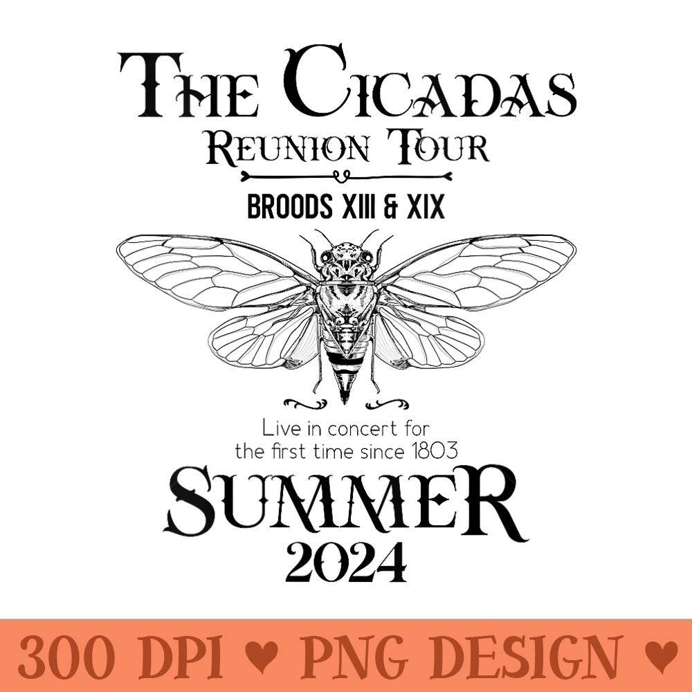 s The Cicada Concert Tour 2024 Year Of Cicada Bug Lover Natu | Inspire ...