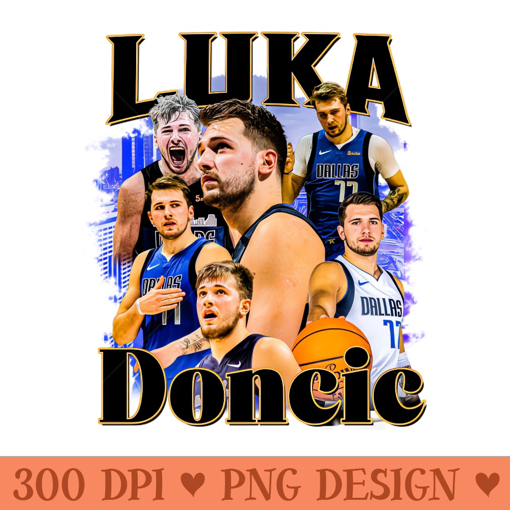 Luka Doncic Graphic - PNG download for graphic design | Inspire Uplift