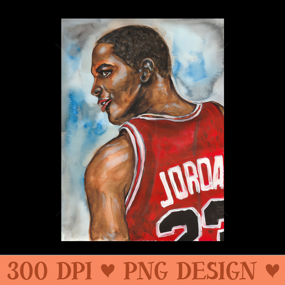 MIchael Jordan - Digital PNG Downloads | Inspire Uplift