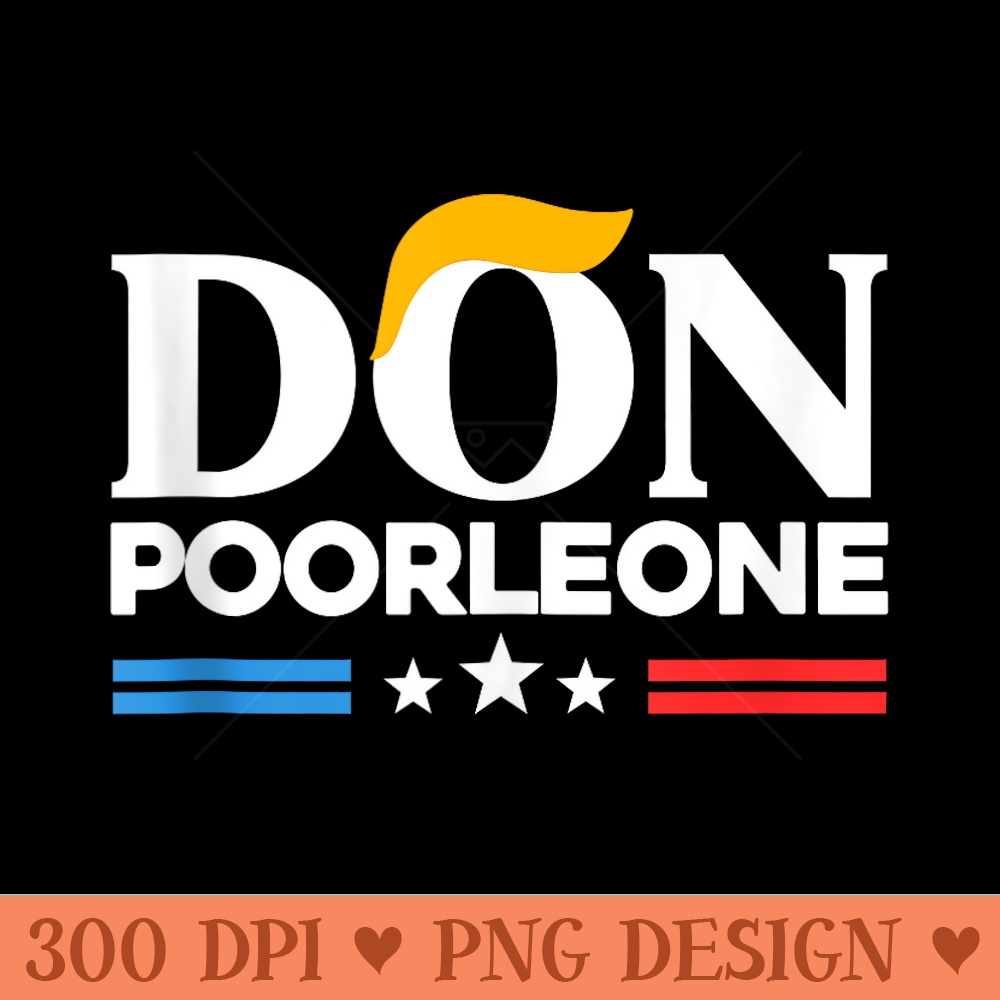 Don Poorleone Retro Style Trump Americans US Flags - High Re | Inspire ...