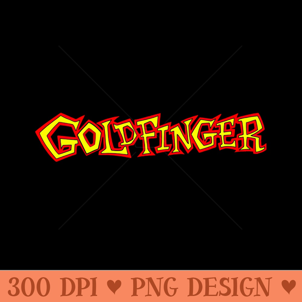 Goldfinger Band Logo Goldfinger Band Hi Res Stock Photography And