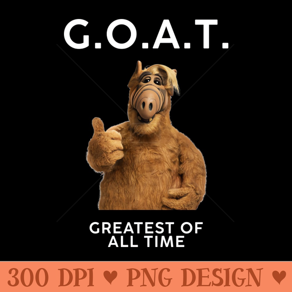 G.O.A.T. Greatest Of All Time - PNG Graphics | Inspire Uplift