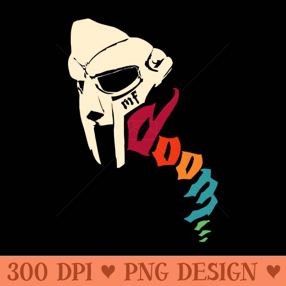 MF Doom Retro - PNG download with transparent background | Inspire Uplift