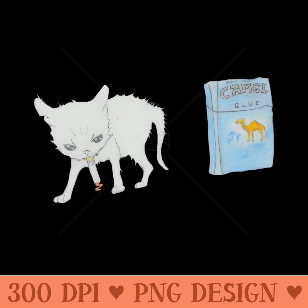 The Cig Cats Clarence - Clipart PNG | Inspire Uplift
