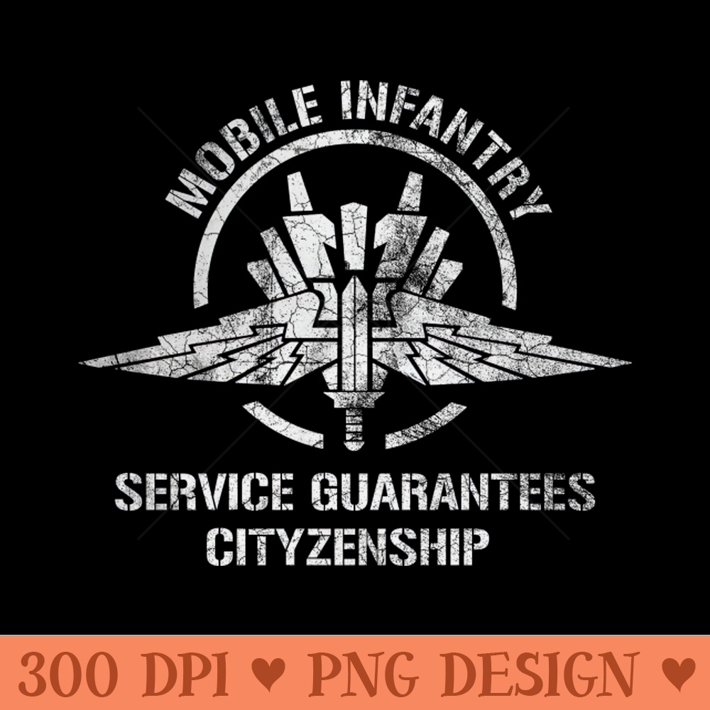 Mobile Infantry - High Resolution PNG download | Inspire Uplift