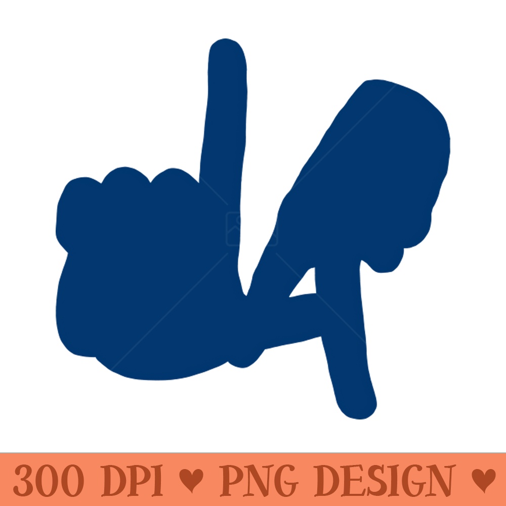 LA Hands Silhouette, Blue - PNG download with transparent ba | Inspire ...