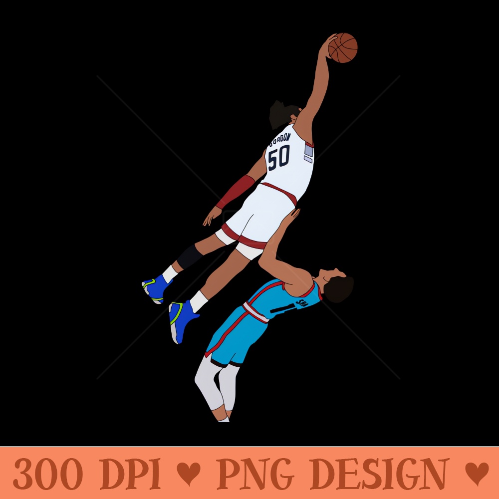 Aaron Gordon Poster Dunk - Unique Sublimation patterns | Inspire Uplift