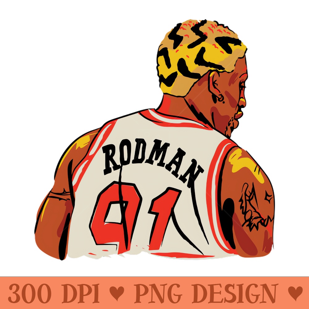 DENNIS RODMAN - PNG Clipart - Inspire Uplift