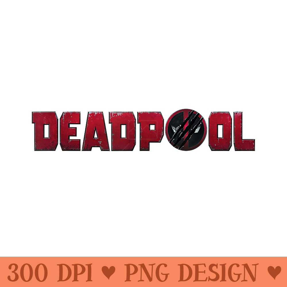 Marvel Studios Deadpool Wolverine Logo Claw Slash Symbol - T | Inspire ...