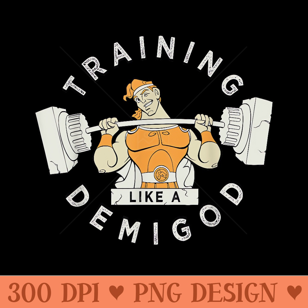 Disney Hercules Training Like a Demigod - Printable PNG Grap | Inspire ...