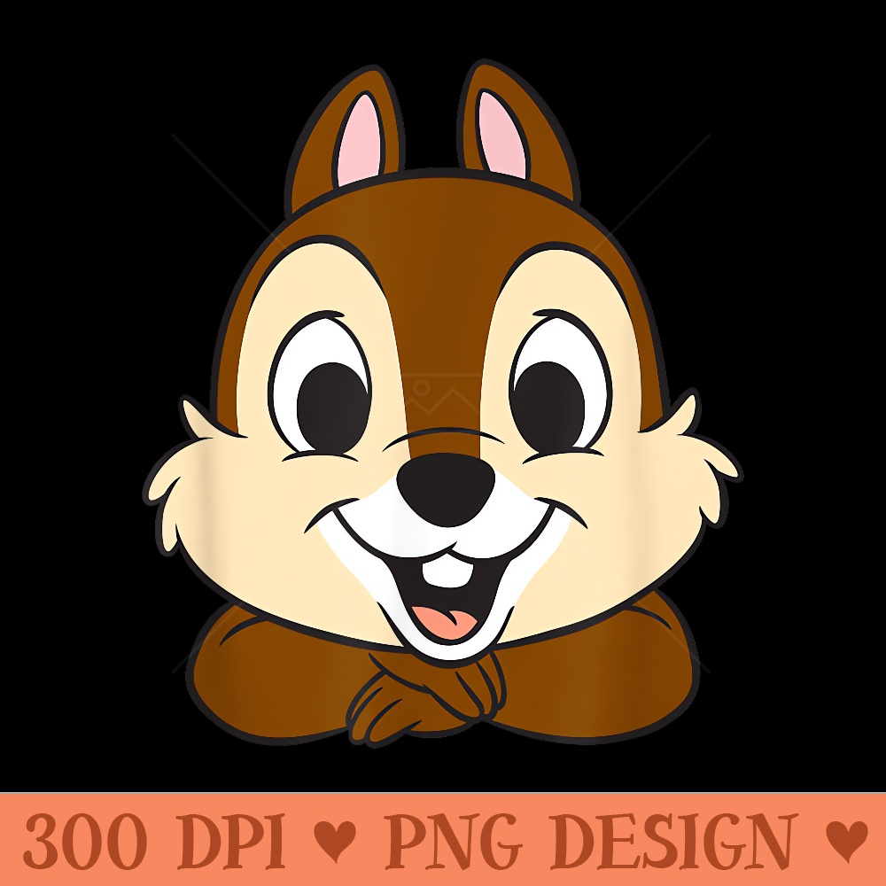 Chip N Dale Rescue Rangers Chip Chipmunk - PNG Download | Inspire Uplift