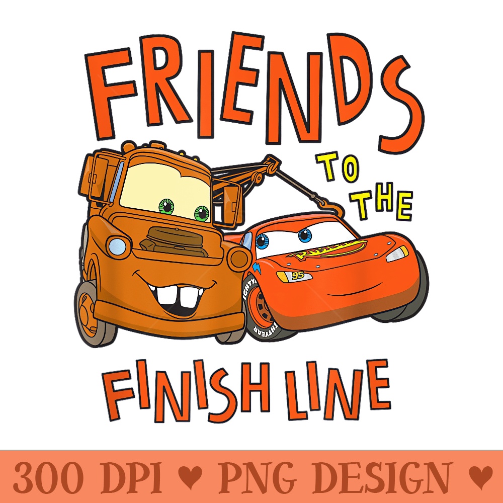 Disney Pixar Cars Friends To The Finish Line McQueen Mater - | Inspire ...