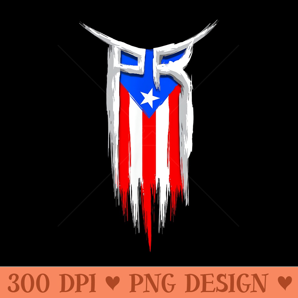 PR Flag Puerto Rico Flag Boricua Pride - Mug Sublimation PNG | Inspire ...