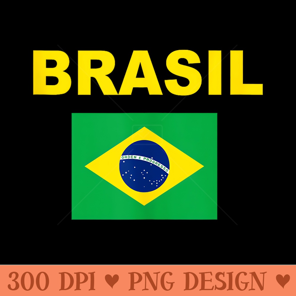 Brazil Flag Cool Brasil Flag Brazilian Flags - PNG design as | Inspire ...