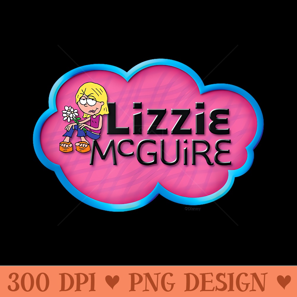 Disney Lizzie McGuire Animated Lizzie Logo - PNG download | Inspire Uplift