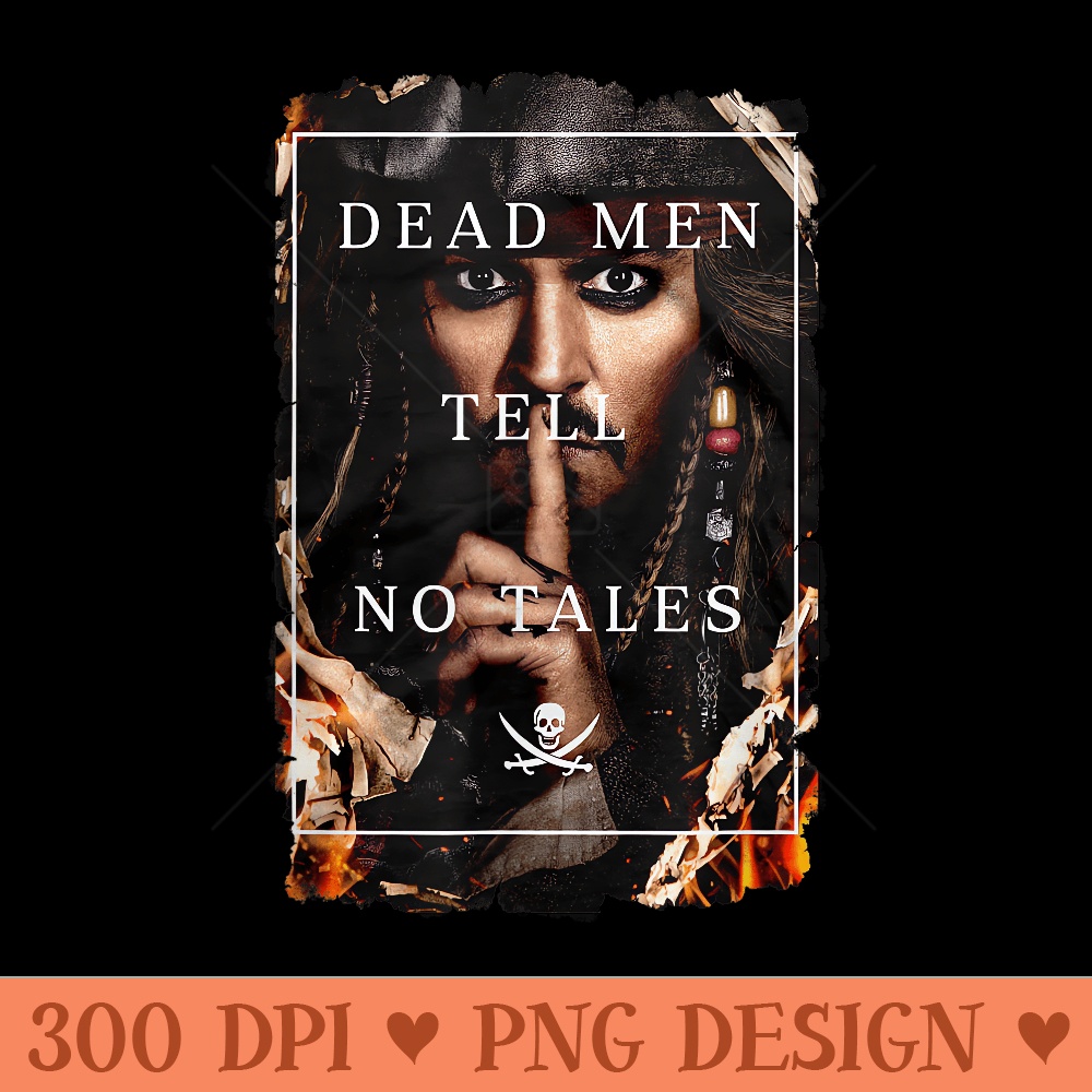 Disney Dead Men Tell No Tales - Free PNG download - Inspire Uplift