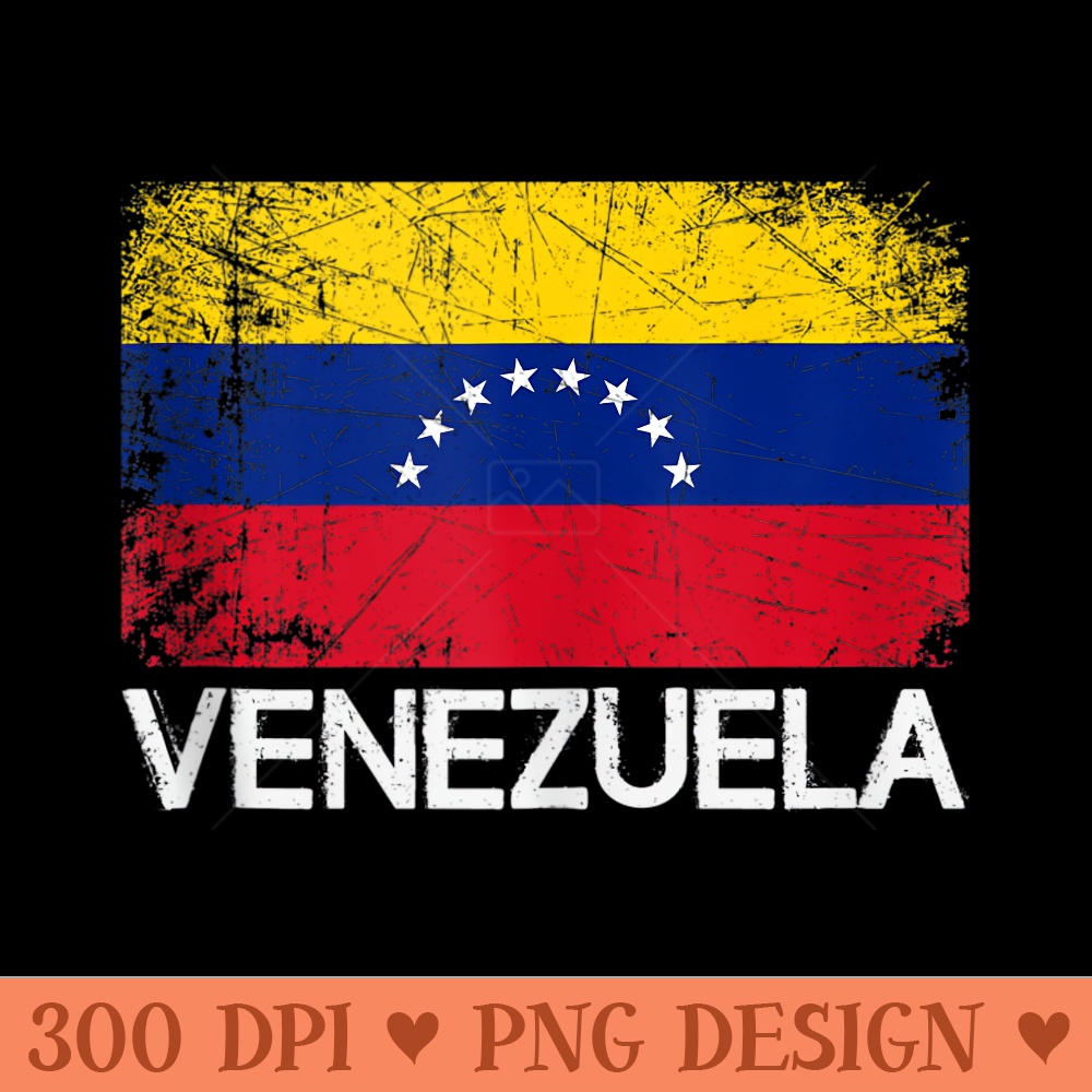 Venezuelan Flag Design Vintage Made In Venezuela - Transpare | Inspire ...