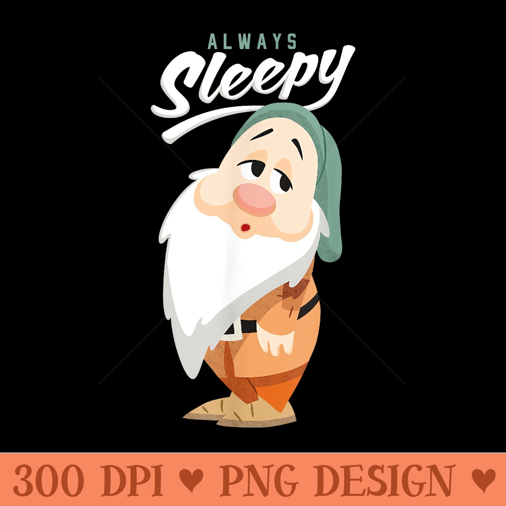 Disney Snow White and The Seven Dwarfs Always Sleepy - Clipa - Inspire ...