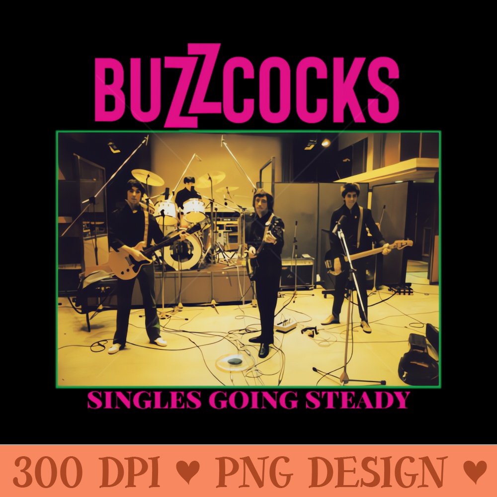 buzzcocks - High Quality PNG Artwork | Inspire Uplift