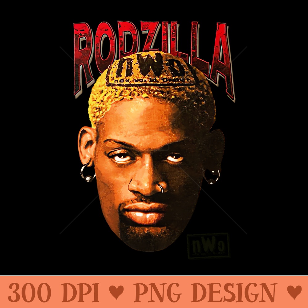 Dennis Rodman Rodzilla The Worm - Transparent PNG Resource | Inspire Uplift