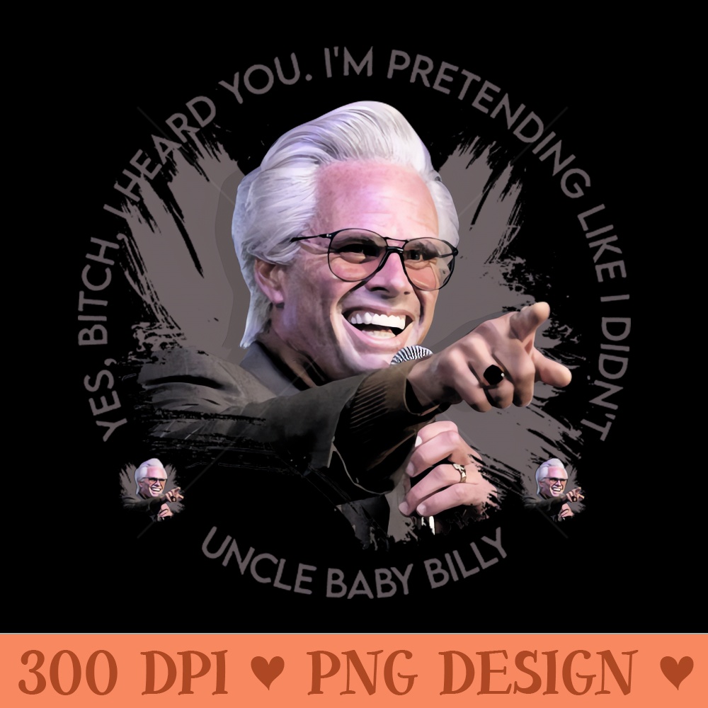 UNCLE BABY BILLY - PNG Graphic Resource | Inspire Uplift