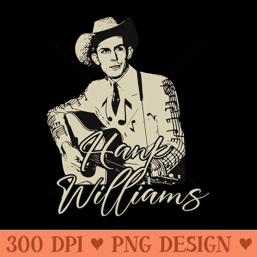 hank williams - Transparent PNG Resource | Inspire Uplift